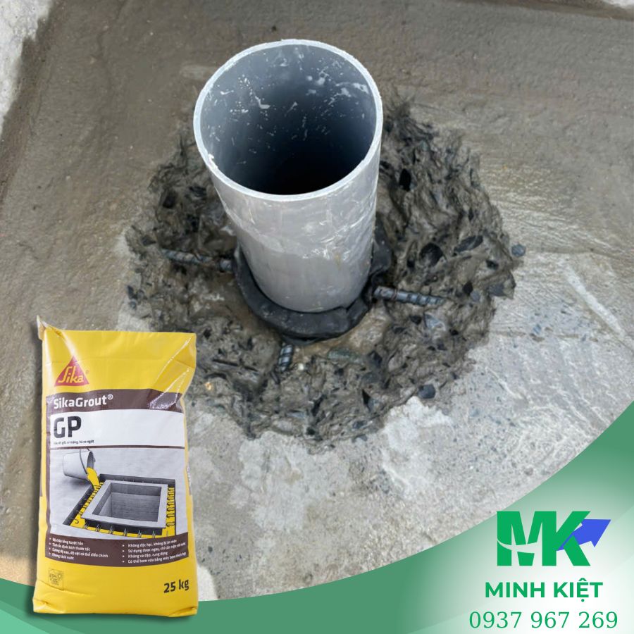 Sika Grout GP - Vữa rót gốc xi măng - Alo báo giá sỉ