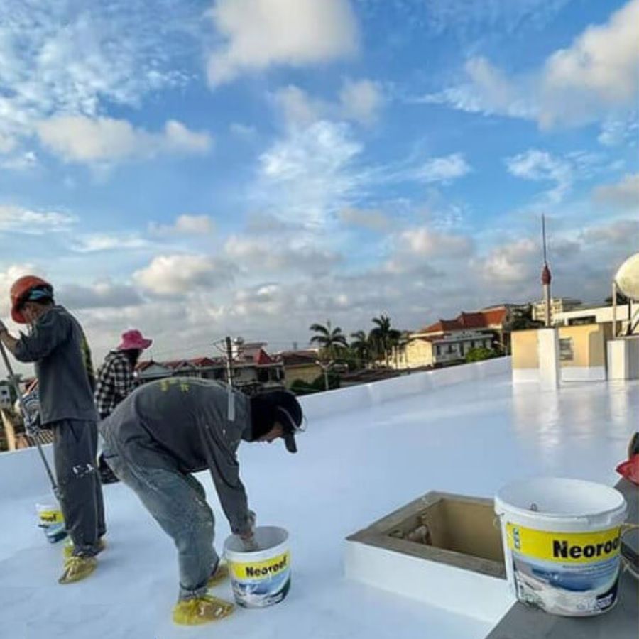 Chống thấm gốc Acrylic 1 thành phần Neoroof White - Neotex ...